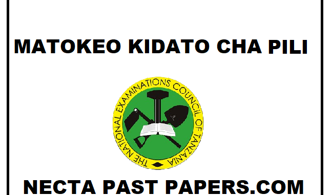 Matokeo ya Kidato cha Pili 2025/2026 | NECTA Form Two Results ...